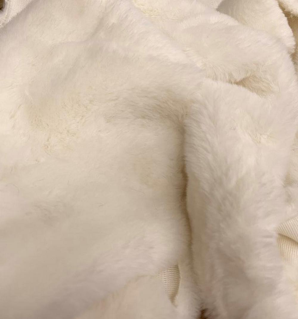 Minky Rabbits Fur Ivory | SY Fabrics